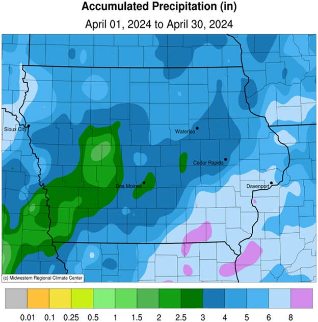Monthly Weather Report | Iowa Department of Agriculture and Land ...
